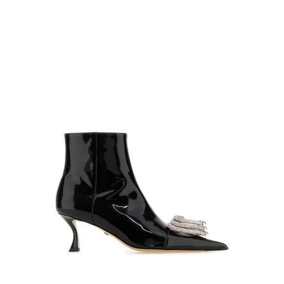MACH&MACH | Shoes | Machmach Women Black Leather Ankle Boots | Poshmark
